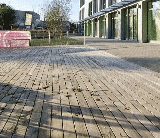 Madera para exterior resistente al agua | Tarimas del Mundo